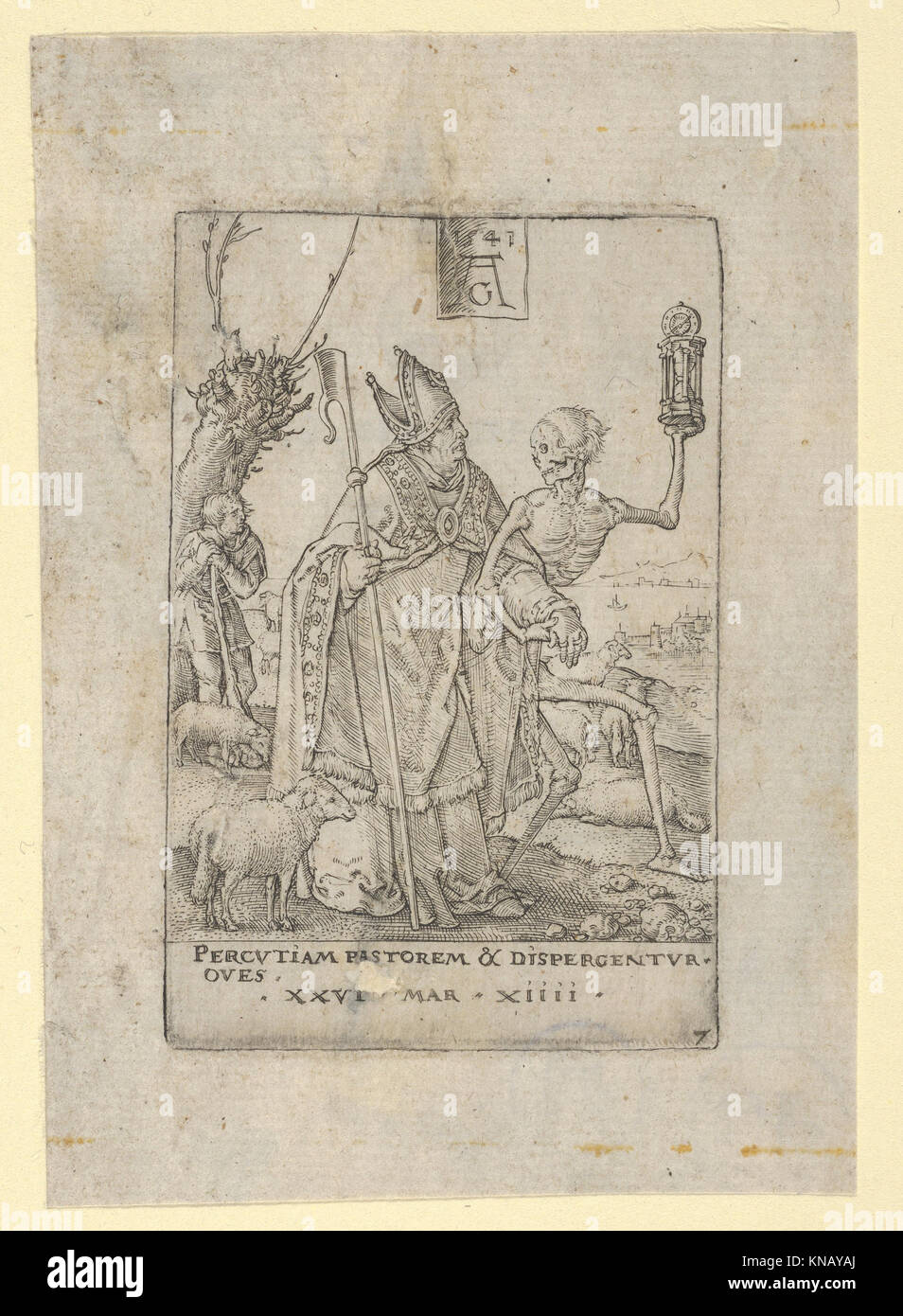 Death and the Bishop, from The Power of Death (Allegory of Original Sin ...