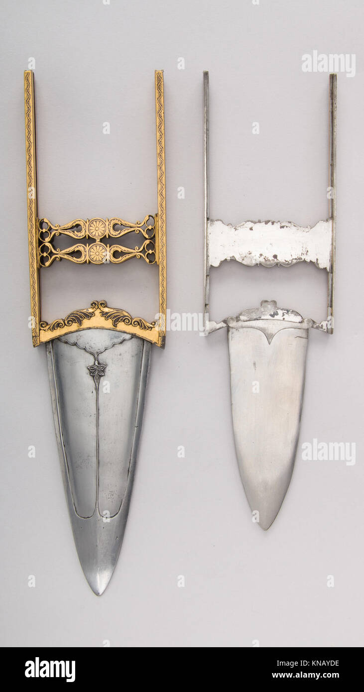 The Katar dagger, with its sheath and blade, is an iconic weapon known for its distinctive hilt ...