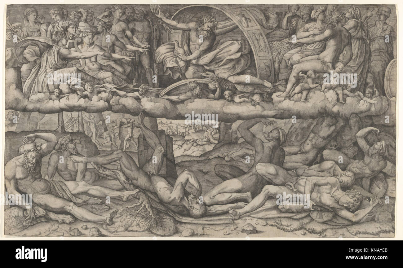 'Fall of the Giants' is a dramatic work depicting the mythological ...