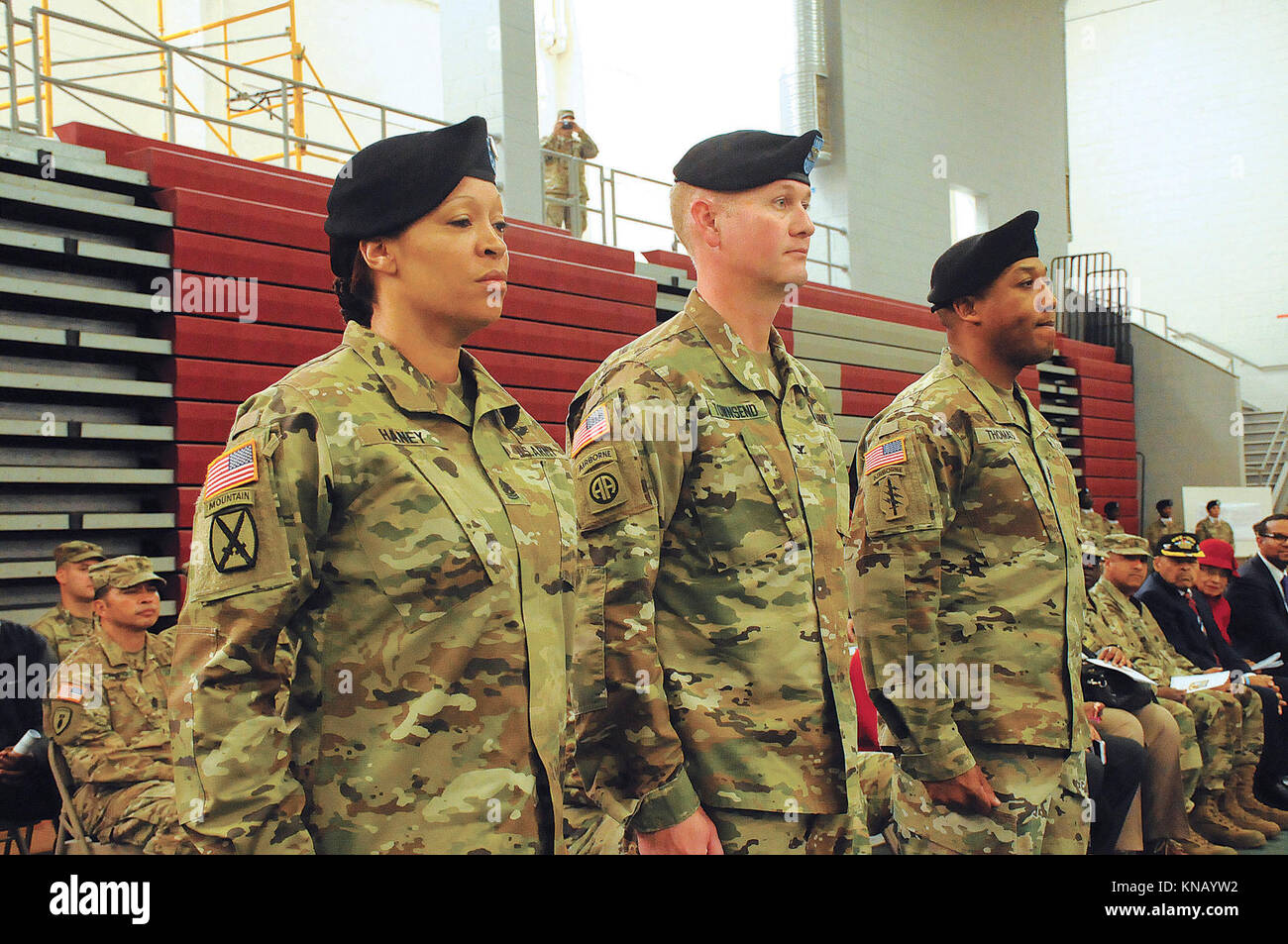 Incoming Command Sgt. Maj. Lisa M. Haney, 23rd Quartermaster Brigade ...