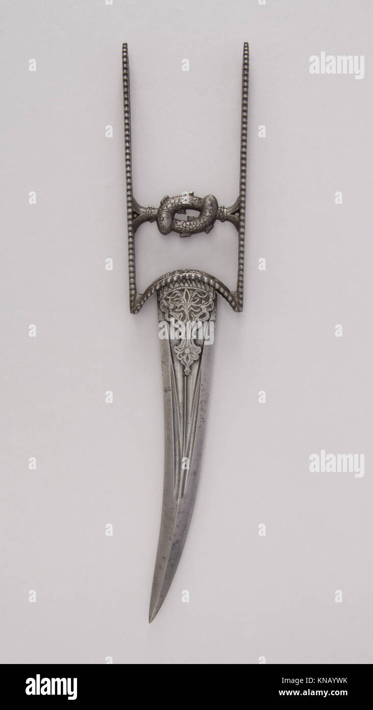 This katar dagger is a fine example of Indian weaponry, showcasing ...