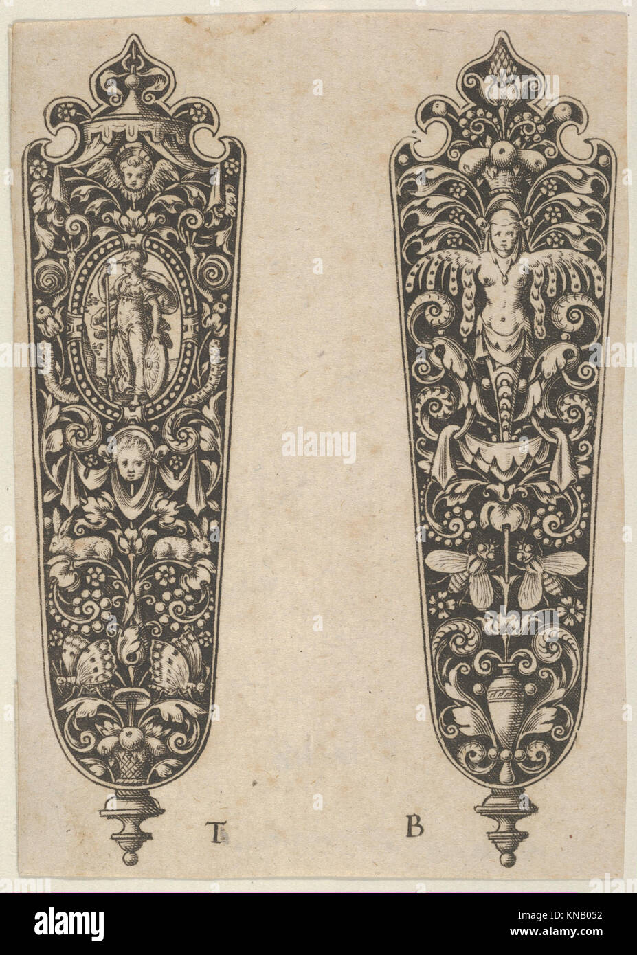 This design showcases a detailed illustration for sword or dagger ...