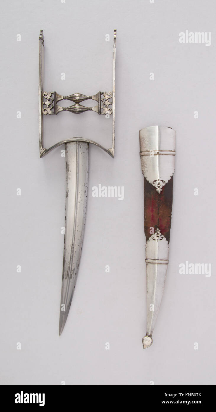 A katar dagger with its sheath, part of The Metropolitan Museum of Art ...