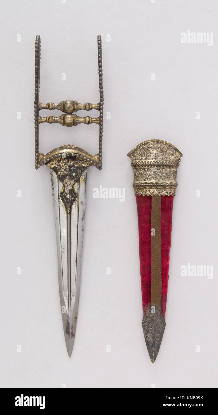 This katar, a type of Indian dagger, is characterized by its broad ...
