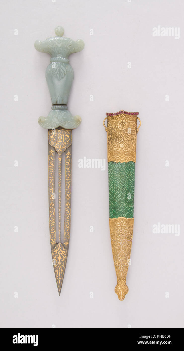 This dagger, complete with a sheath, reflects the craftsmanship and ...