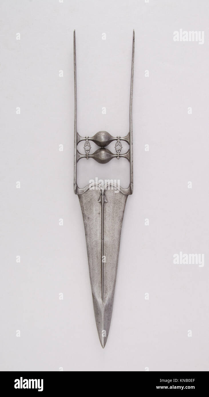 This katar dagger, a traditional Indian weapon, dates back to the 16th ...