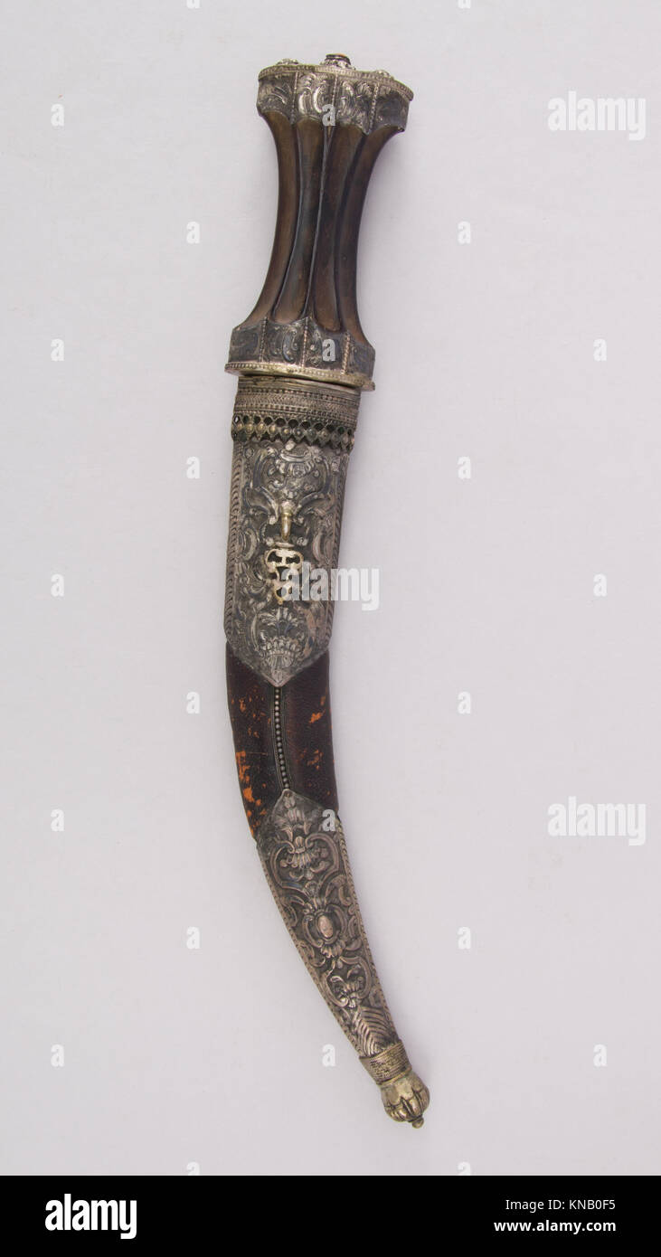 Dagger (Jambiya) with Sheath MET 36.25.1055ab 001july2014 31451 Stock ...