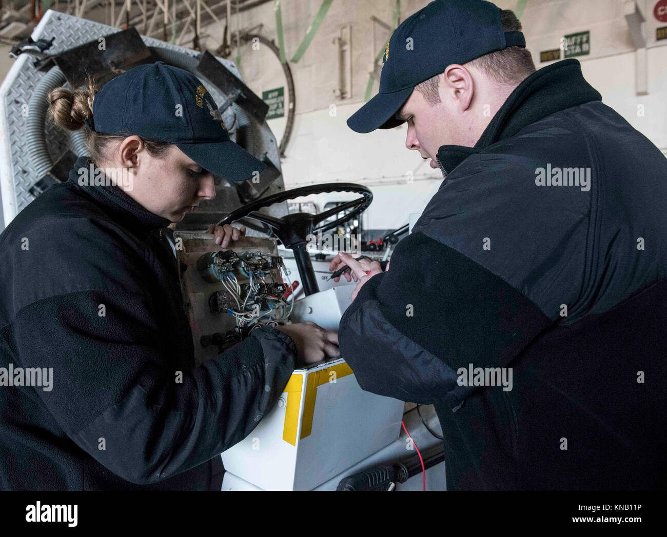 Aviation Support Equipment Technician 3rd Class Samantha Esturo and ...