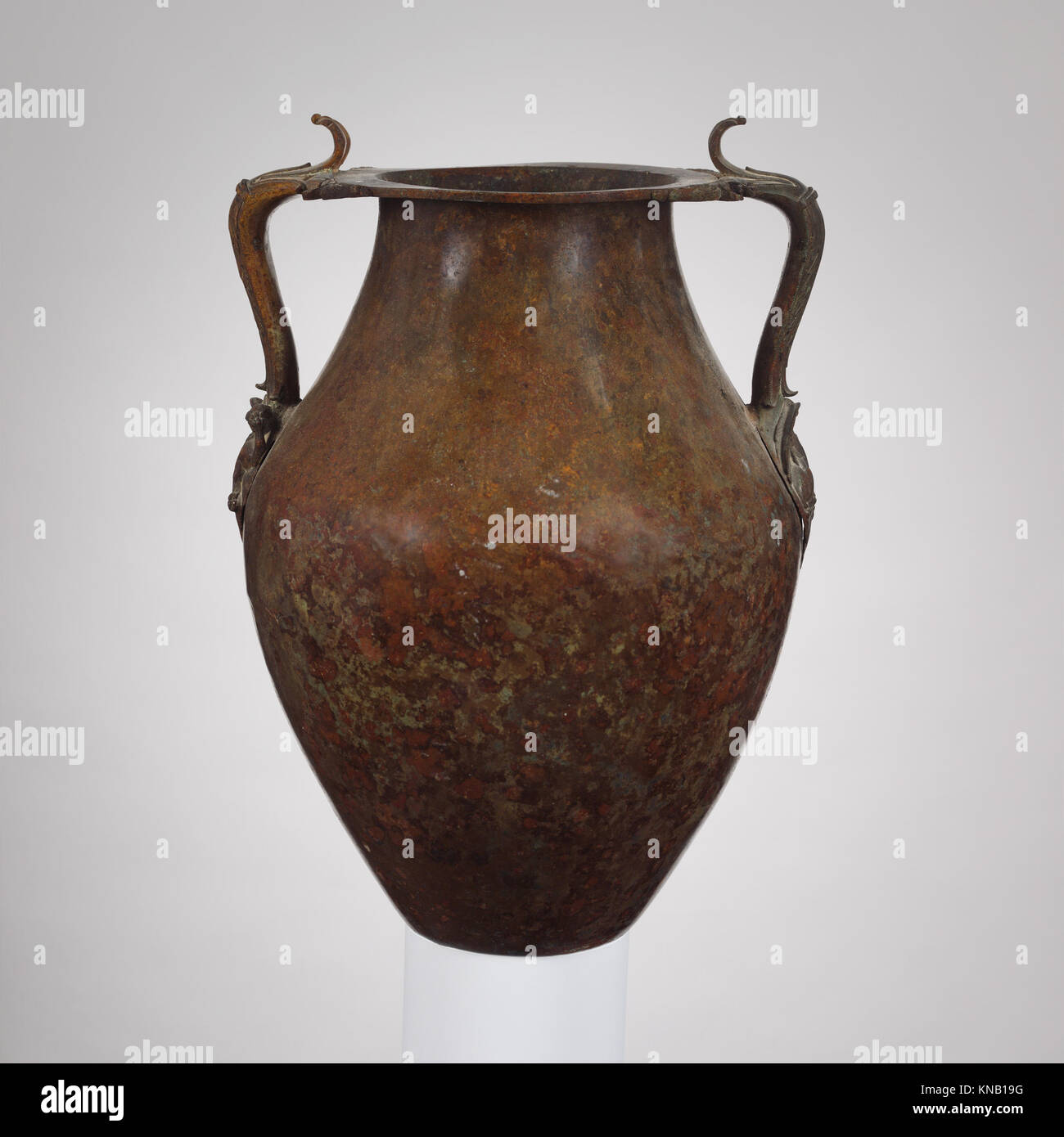 Bronze jar with two handles MET DP124622 255412 Stock Photo - Alamy
