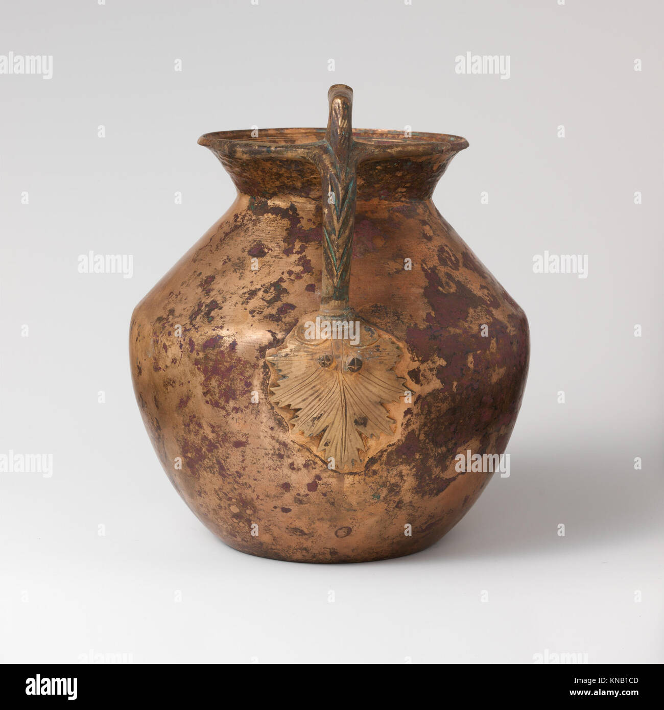 The Roman bronze jug from the 1st century B.C.–A.D. demonstrates ...