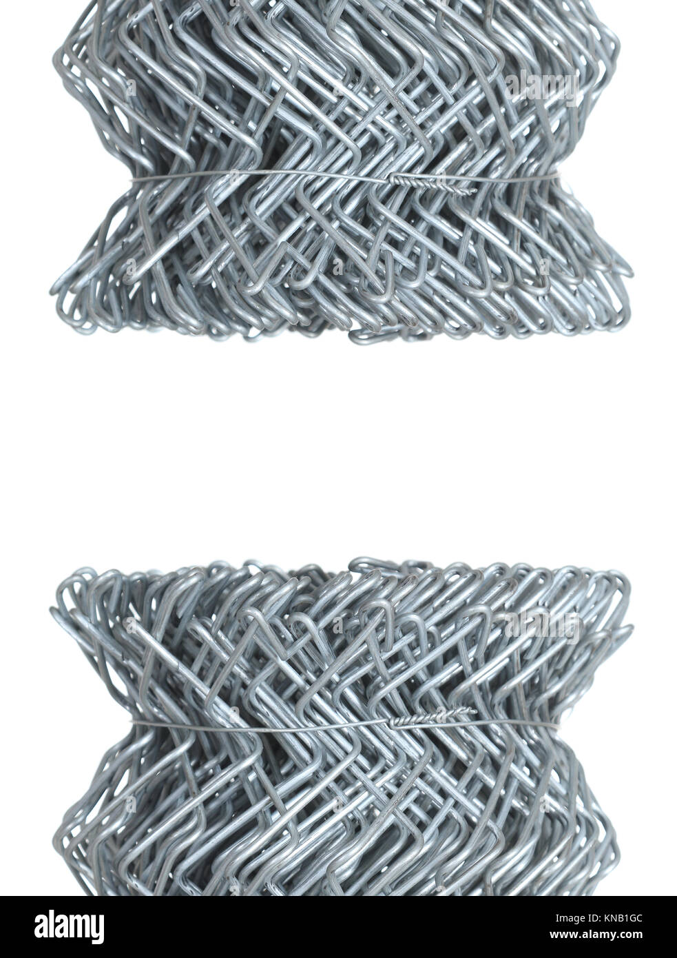 Wire mesh , isolated on white background Stock Photo - Alamy