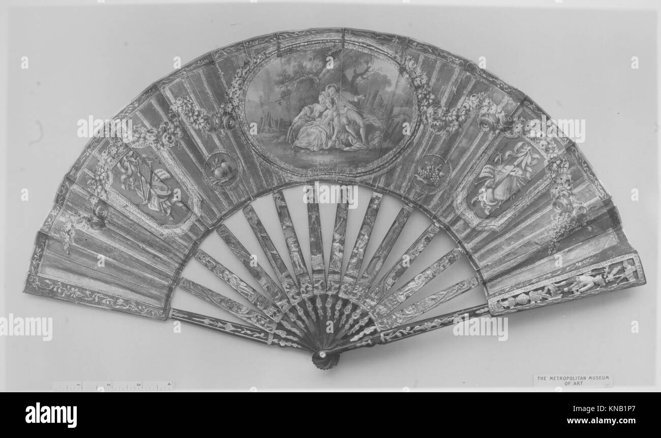 A delicate fan from the museum collection, demonstrating intricate ...