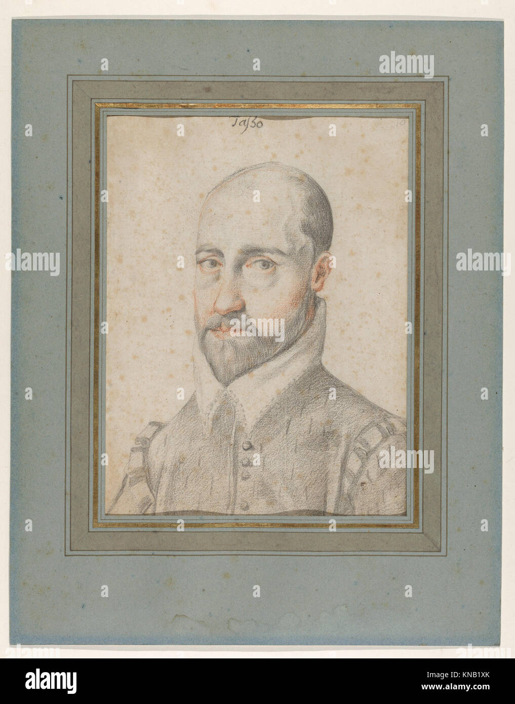 This bust-length portrait of Torquato Tasso, an Italian poet, captures ...