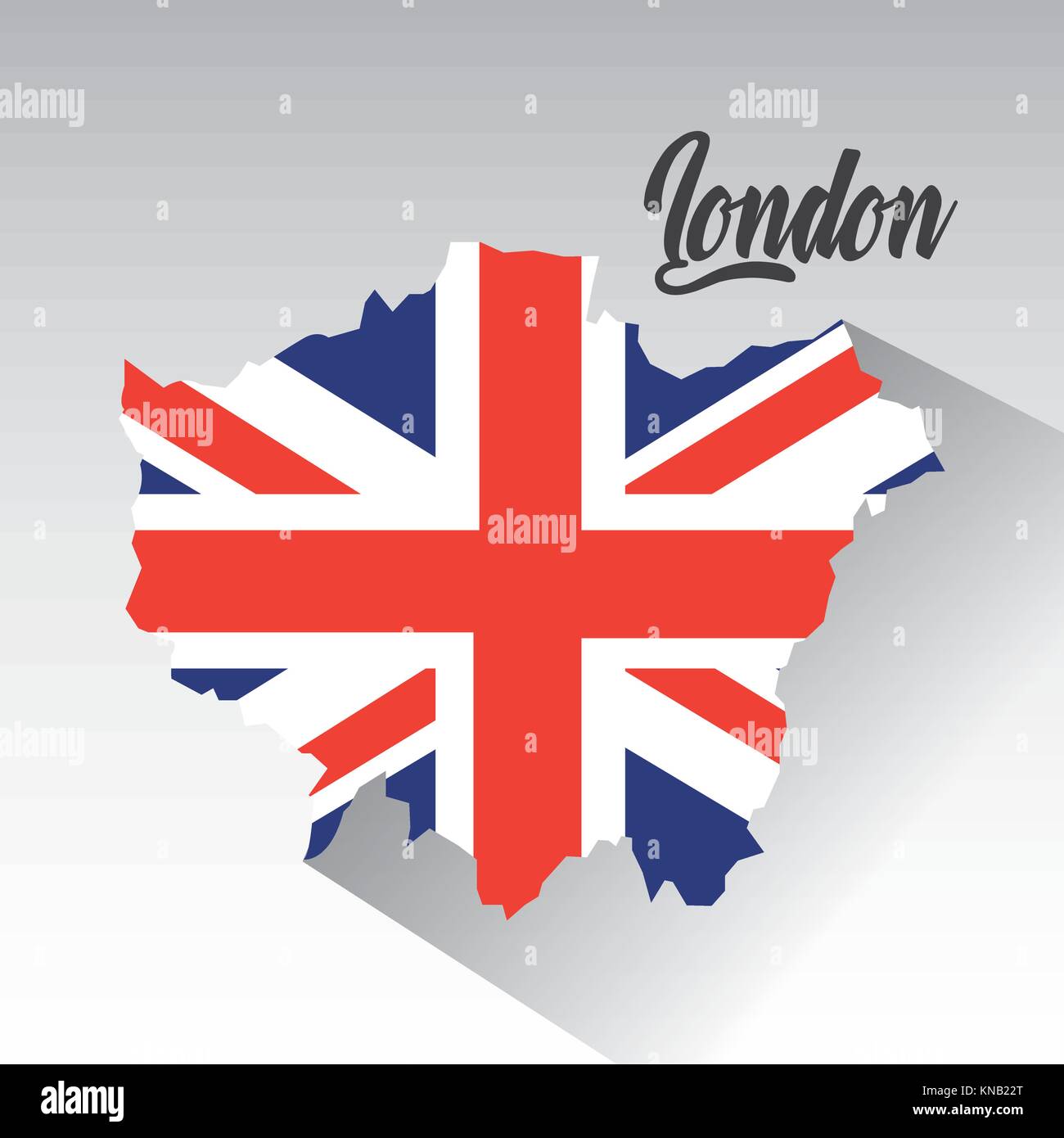 Northern London Map Stock Vector Images - Alamy