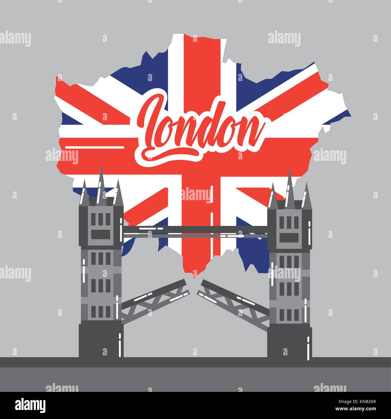 london bridge building map uk landmark Stock Vector Image & Art - Alamy
