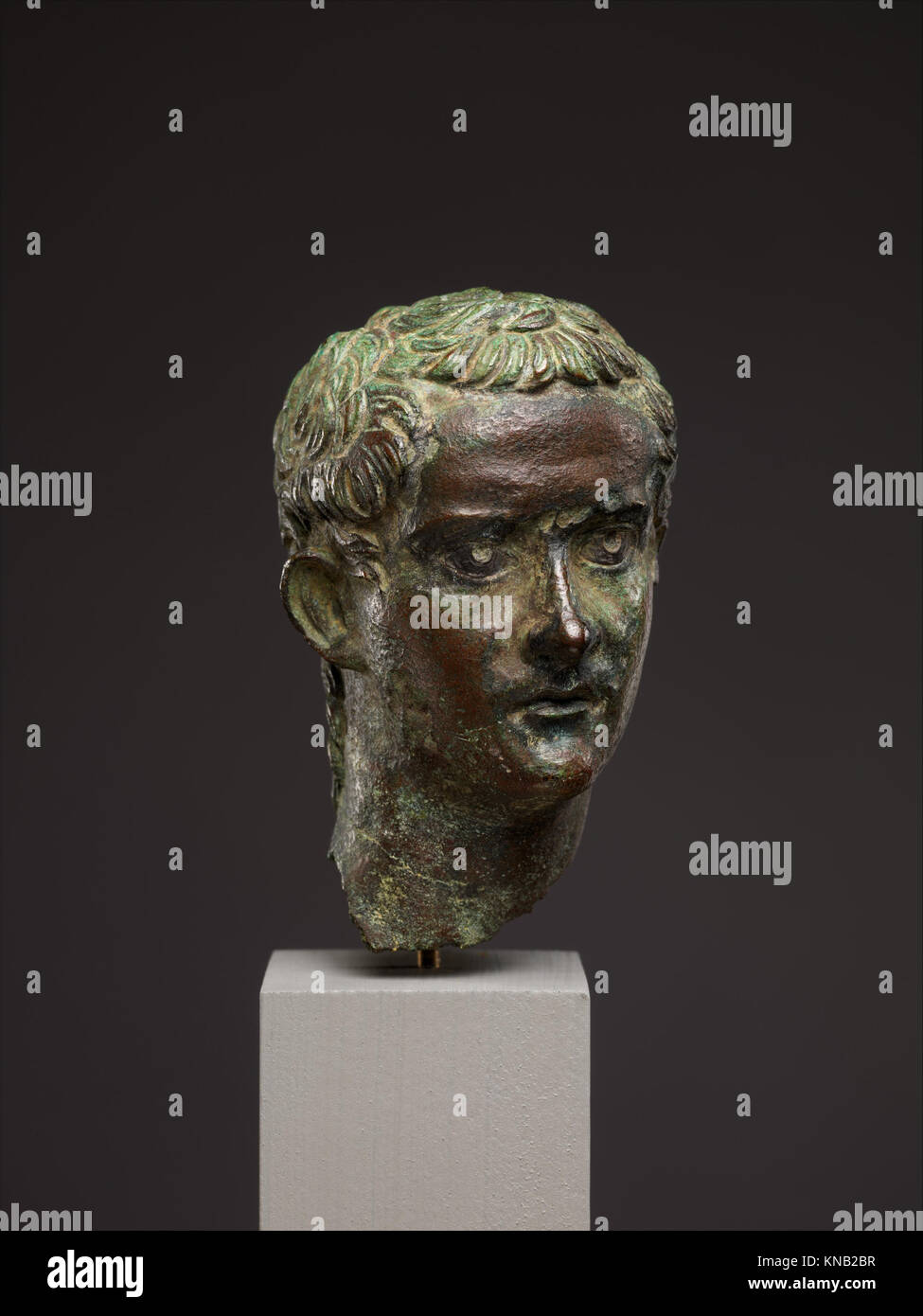 Bronze portrait head of the emperor Gaius (Caligula) MET DP337515 ...
