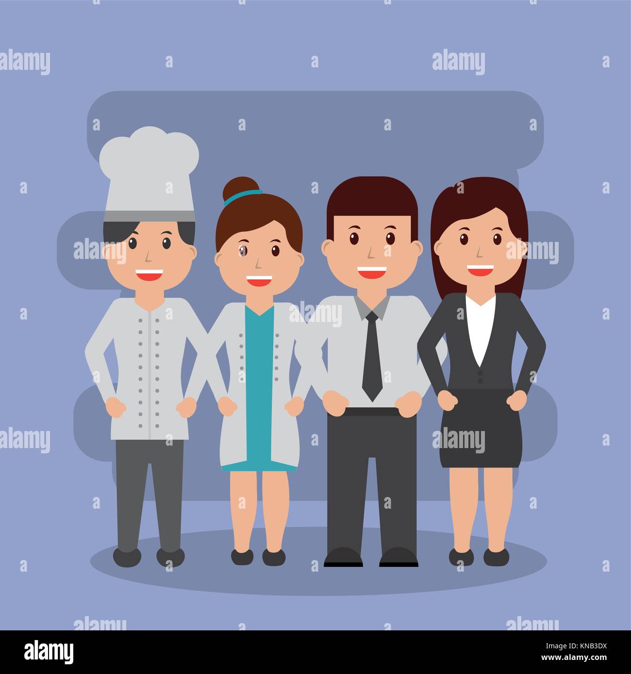 people workers characters professional group Stock Vector Image & Art ...