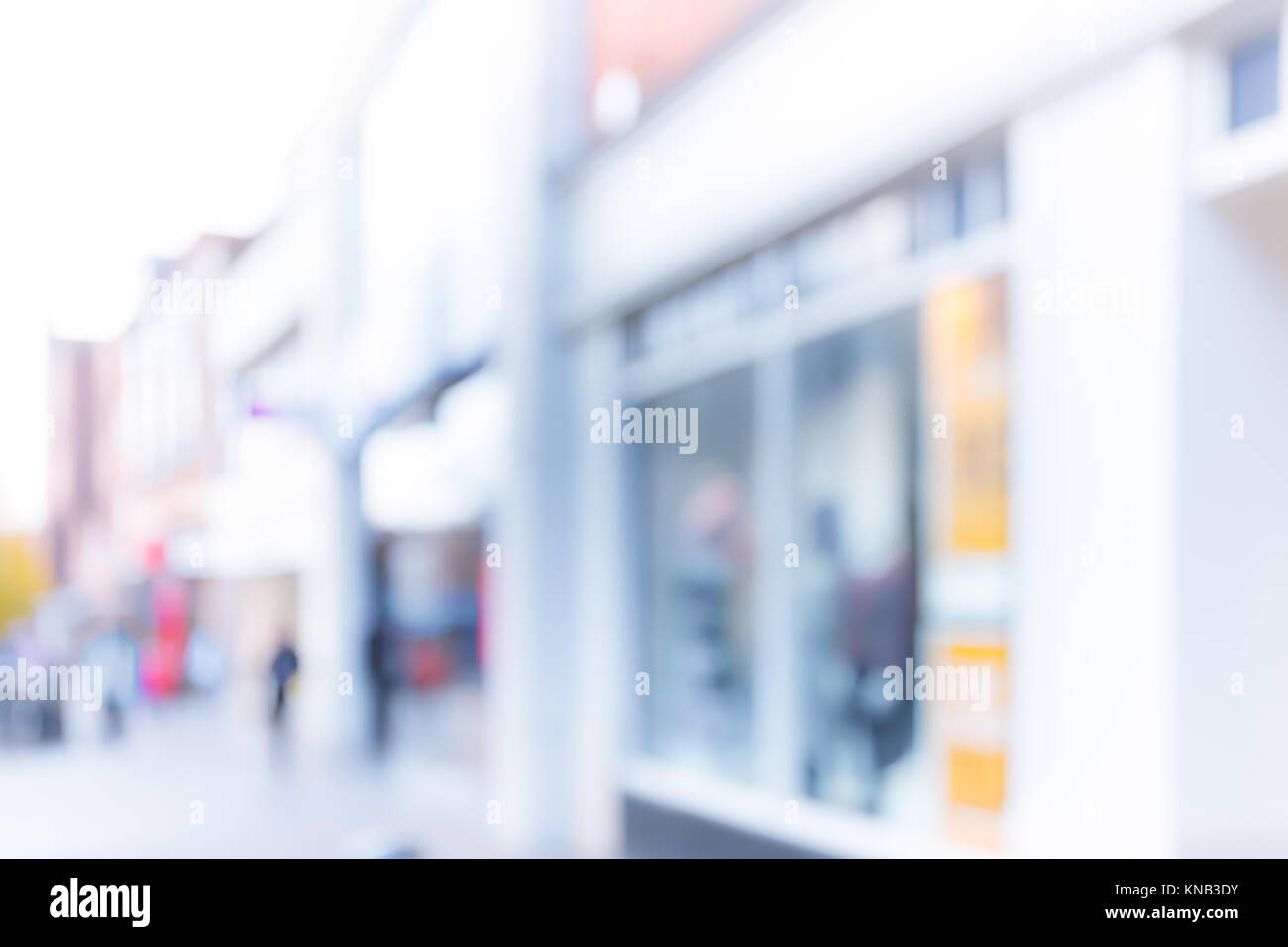 blurred background of Crowded street in windsor, UK Stock Photo - Alamy