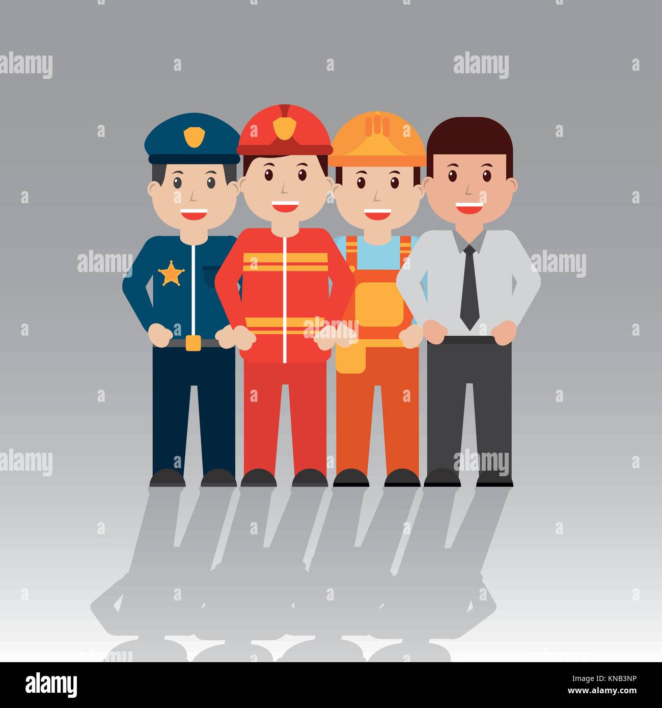 workers people group men occupation set Stock Vector Image & Art - Alamy