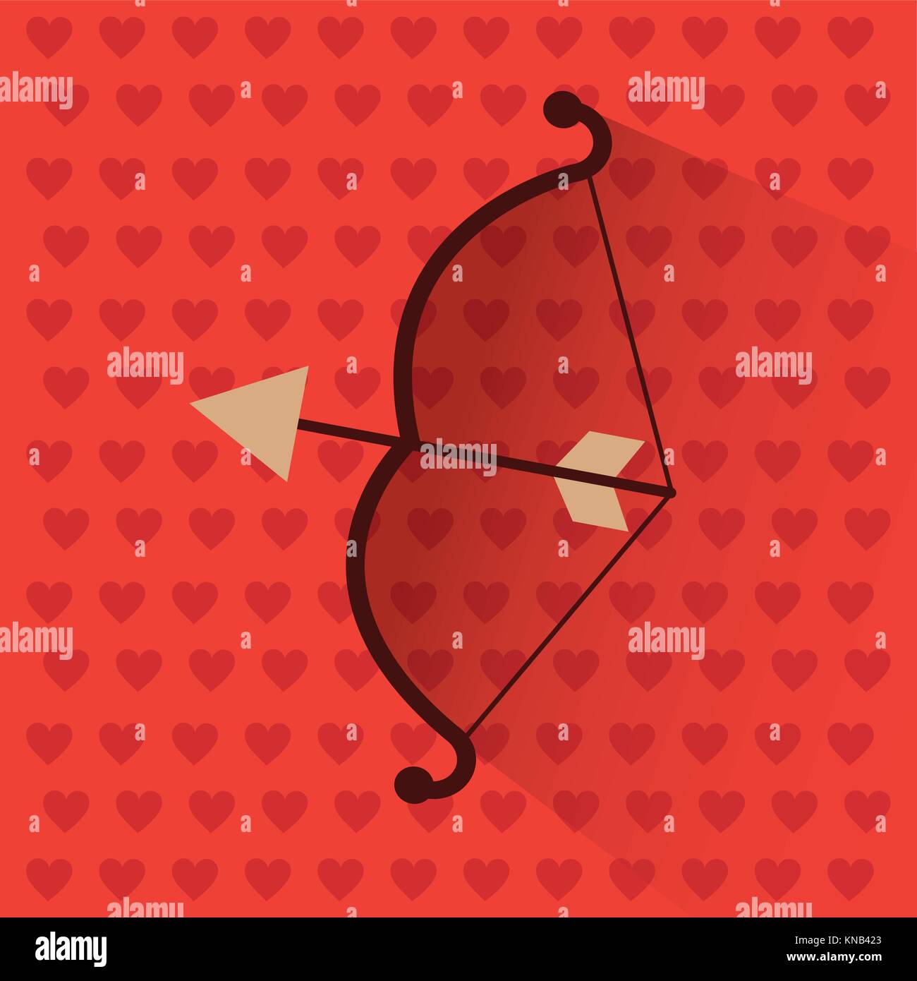 bow and arrow love romantic symbol Stock Vector Image & Art - Alamy