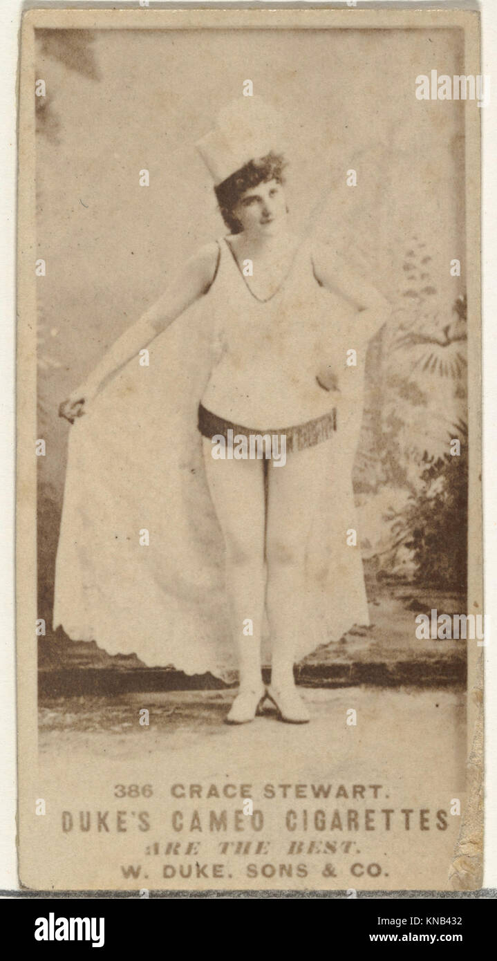 Card Number 386, Grace Stewart, from the Actors and Actresses series ...