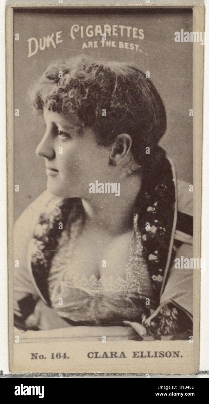 Card Number 164, Clara Ellison, from the Actors and Actresses series ...