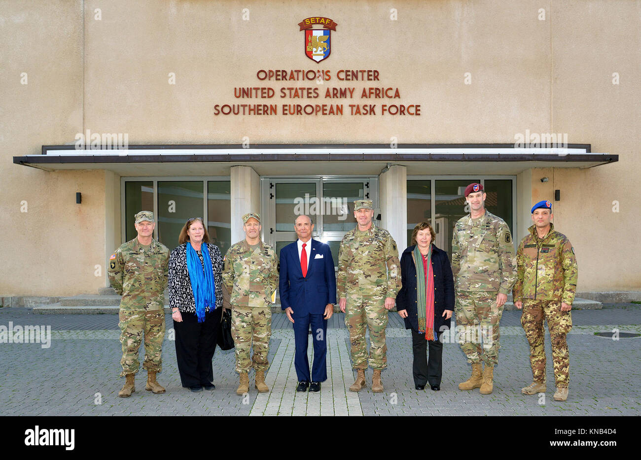 From left, Col. Richard D. Conkle, 207th Military Intelligence Brigade ...