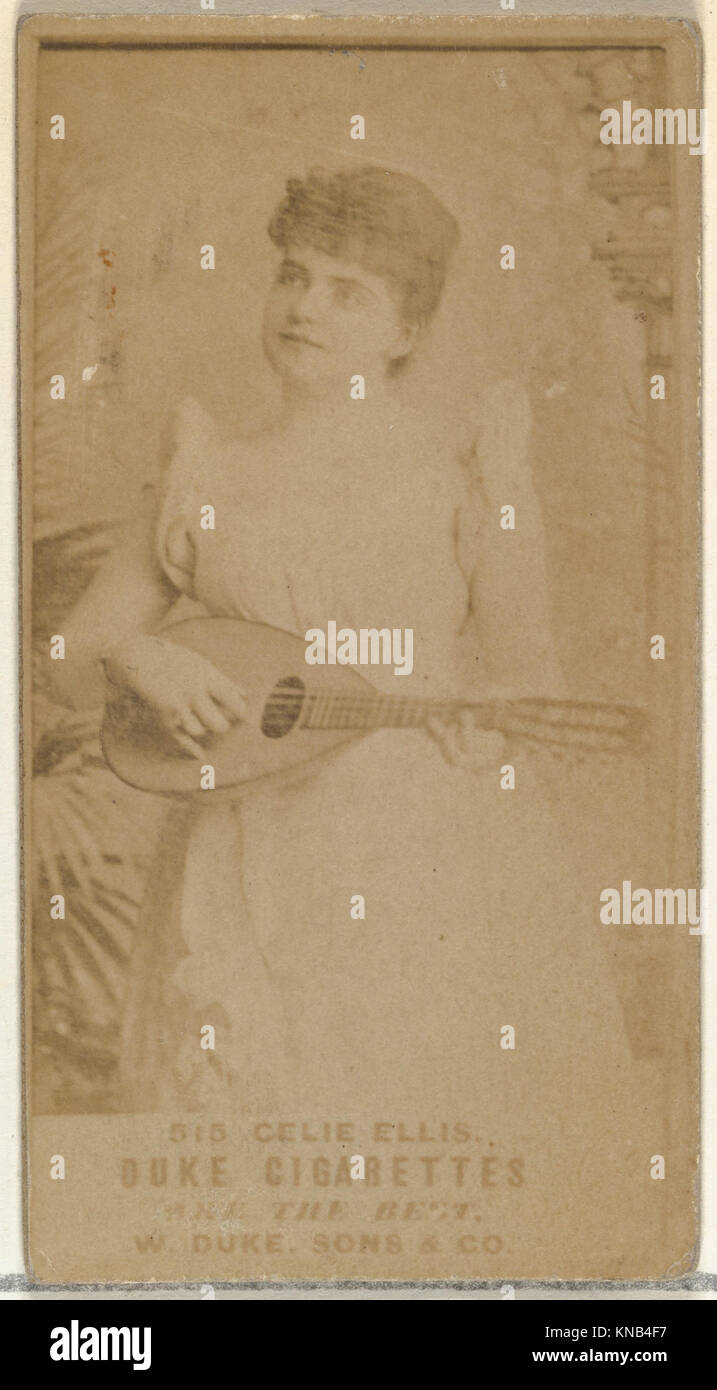 A trading card featuring Celie Ellis, from the Actors and Actresses ...