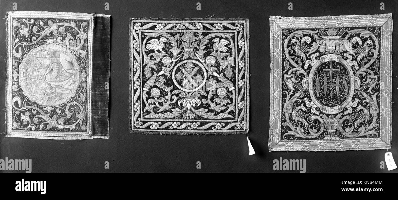 The apparel piece demonstrates historical fashion and textile design ...