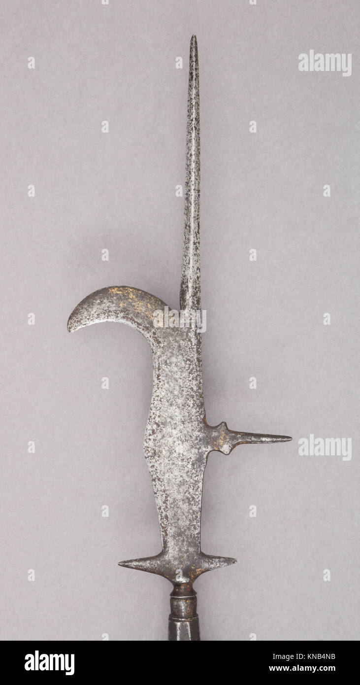This small guisarme, a type of polearm, was crafted for a child and ...
