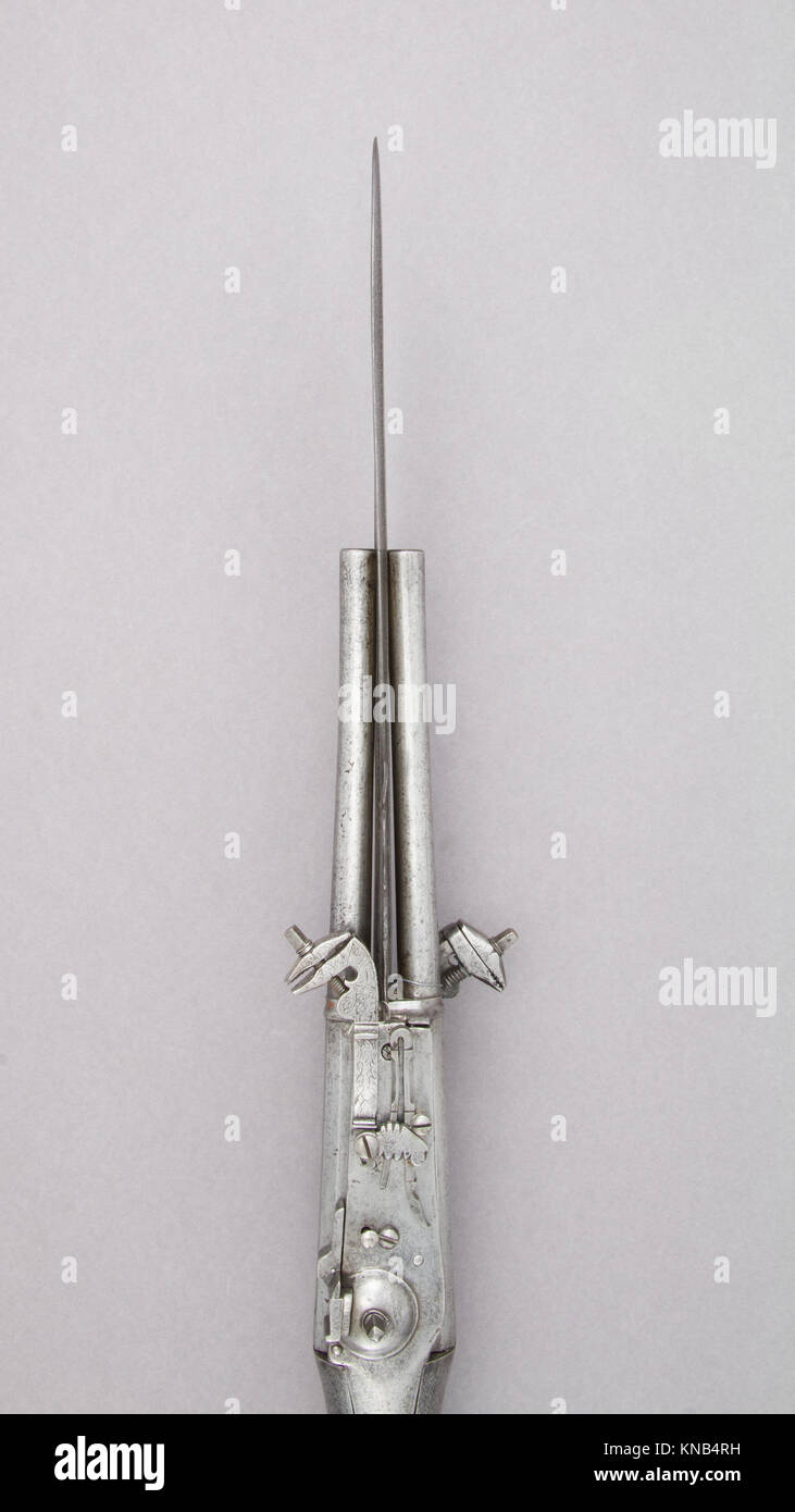 Double barrel wheellock pistol hi-res stock photography and images - Alamy