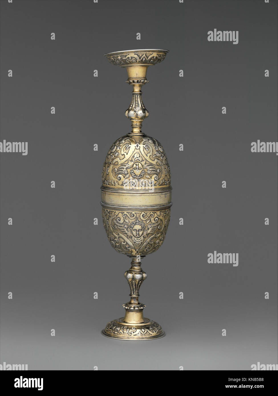 A double porcelain cup with symmetrical design, illustrating elegance ...