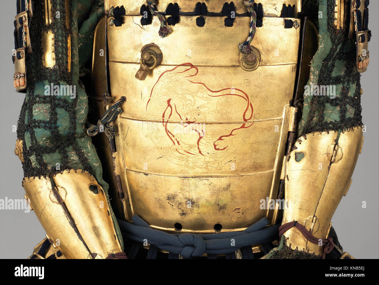 This Japanese armor (gusoku) represents the intricate craftsmanship and ...