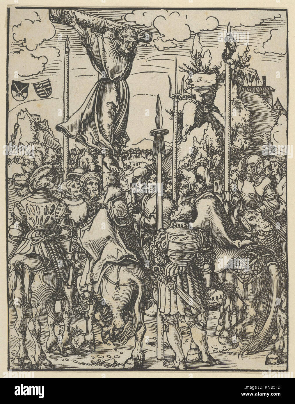 This artwork portrays Bartholomew from the Martyrdom of the Twelve ...