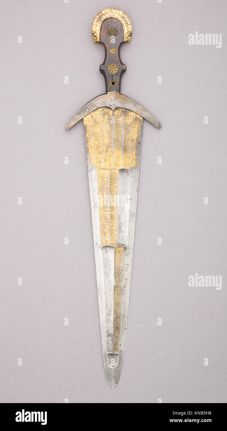 A Cinquedea, a Renaissance Italian sword with a broad blade, part of ...