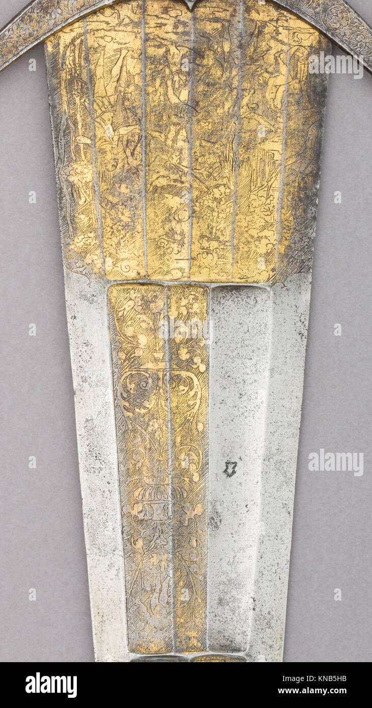 The Cinquedea is an Italian sword with a distinctive wide blade ...