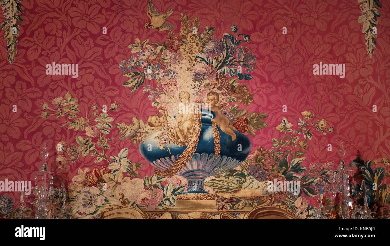 This artwork features allegories of Air and Earth, depicting Cephalus ...