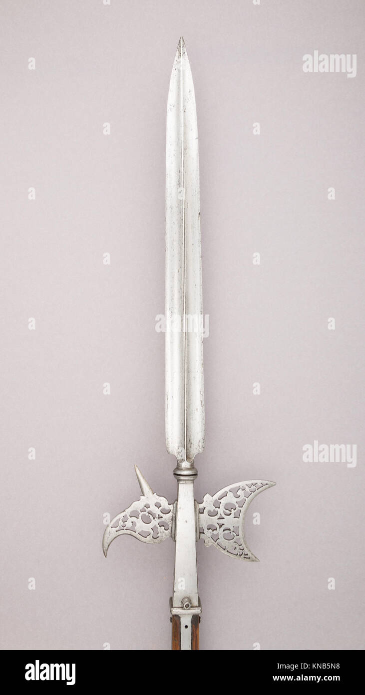 A medieval halberd from the MET collection, demonstrating design, form ...