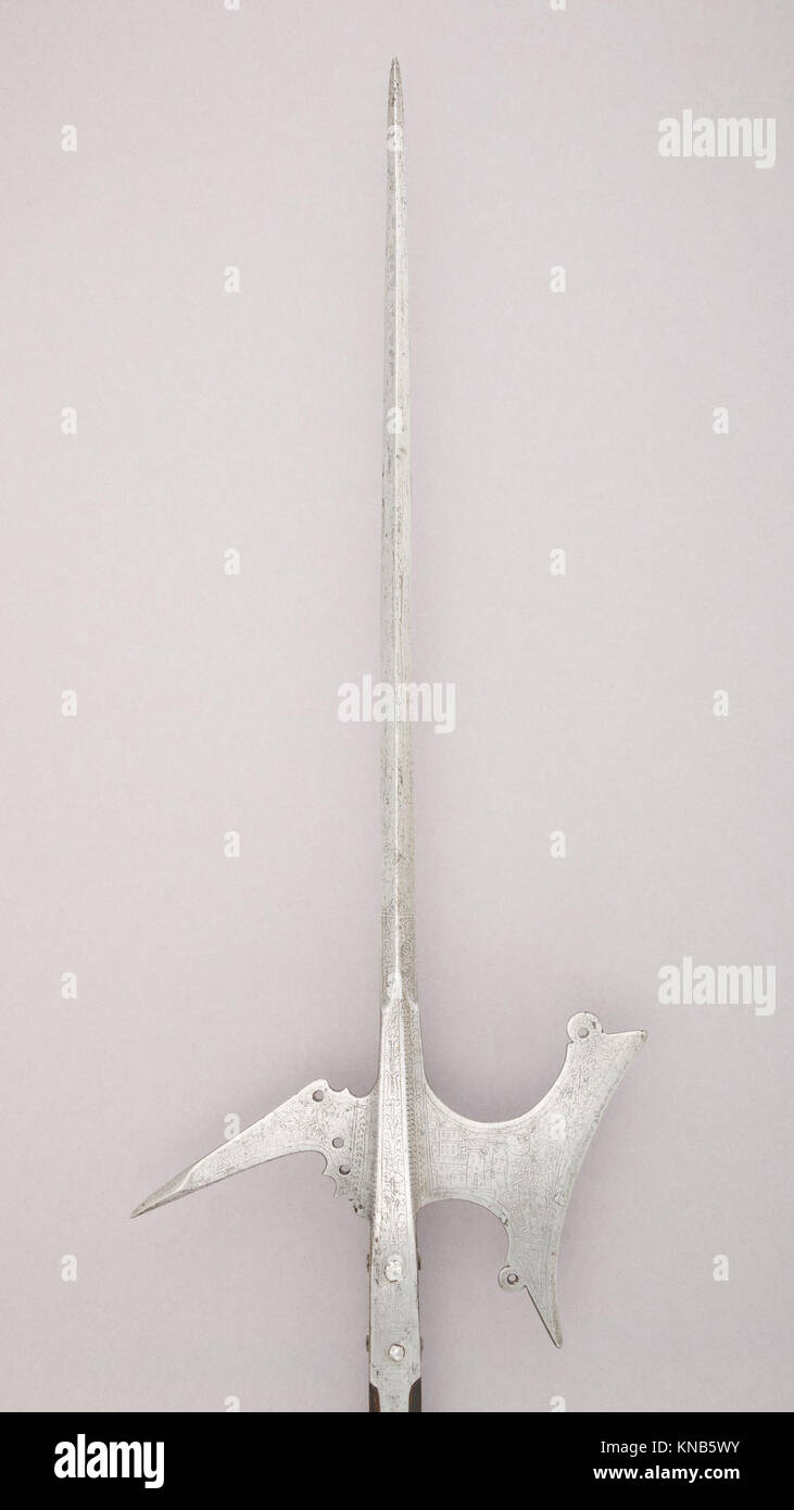 This halberd, part of the Metropolitan Museum of Art's collection, is a ...
