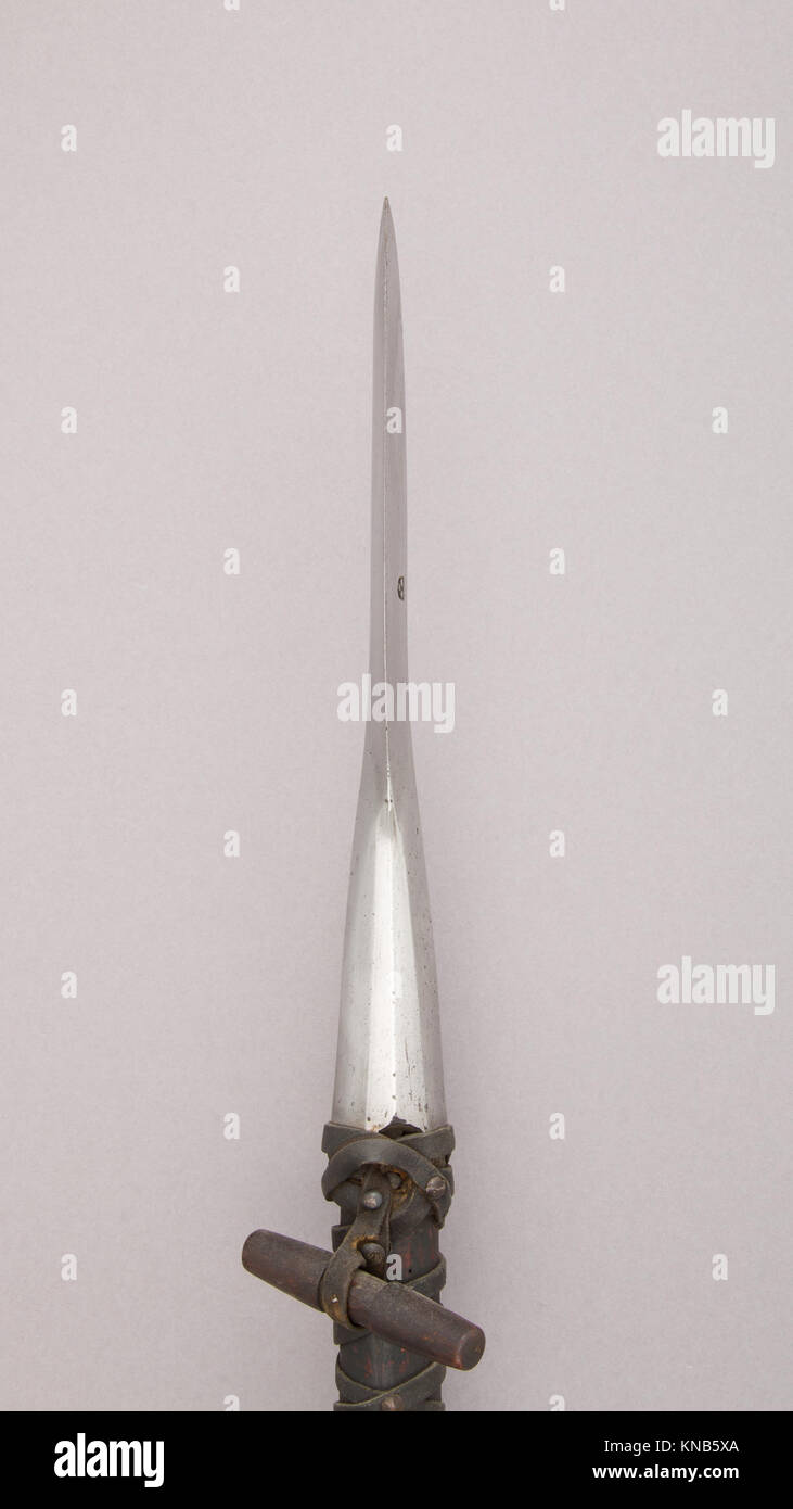 This boar spear, part of the MET's collection, was used in hunting and ...