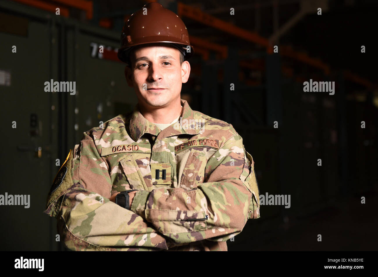 U.S. Air Force Capt. Christian Ocasio, 821st Contingency Response ...