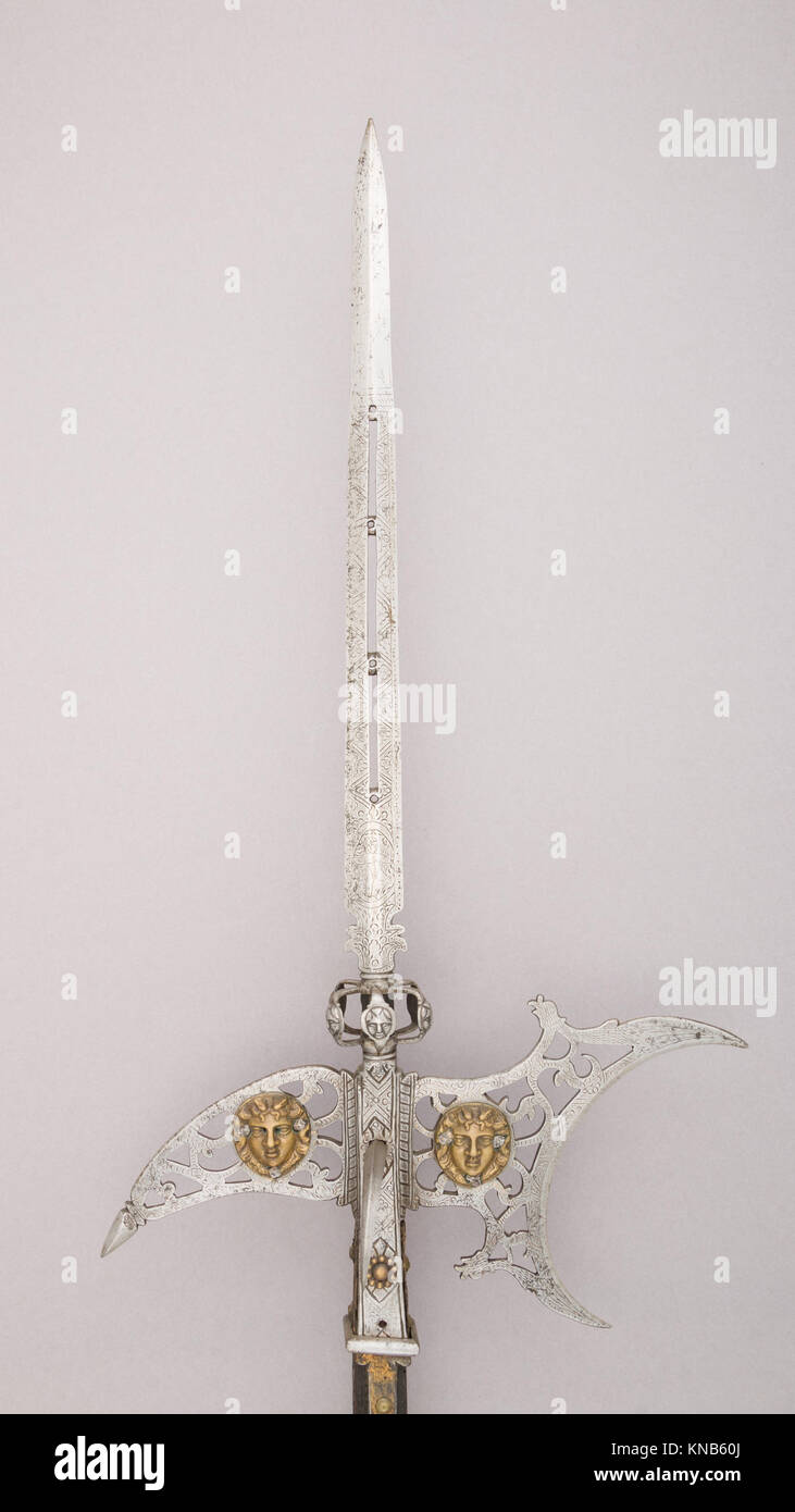 This historical halberd in the MET collection features a distinctive ...