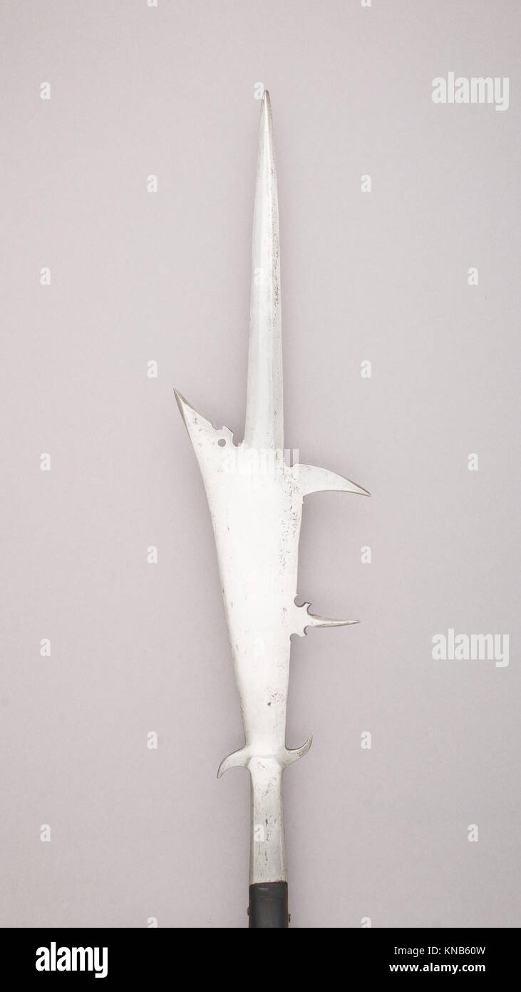 The guisarme is a pole weapon used in the medieval period, designed for ...