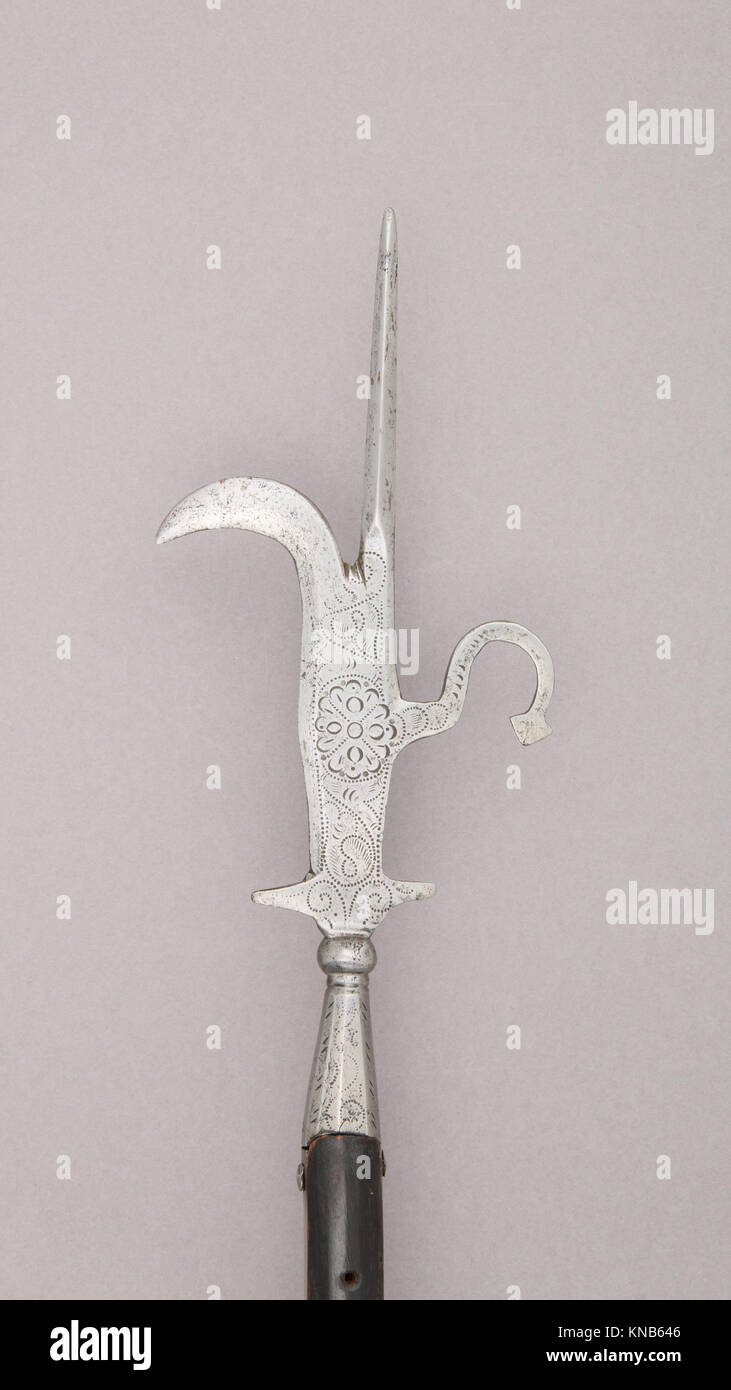 This small guisarme, a type of polearm, was made for a child ...