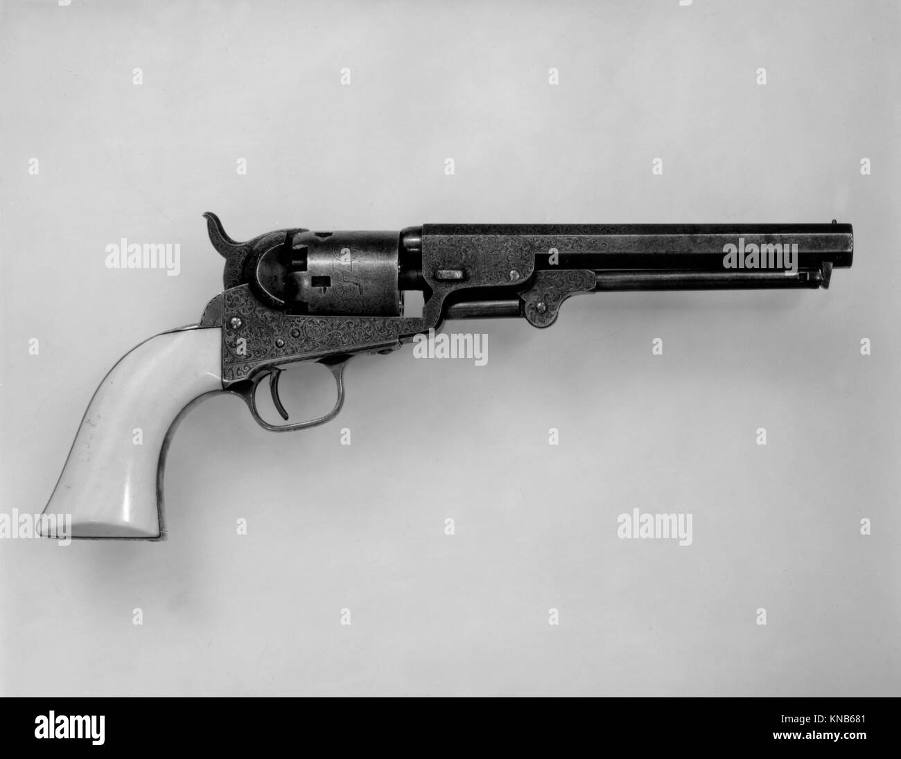 Colt model 1849 pocket percussion revolver hi-res stock photography and ...