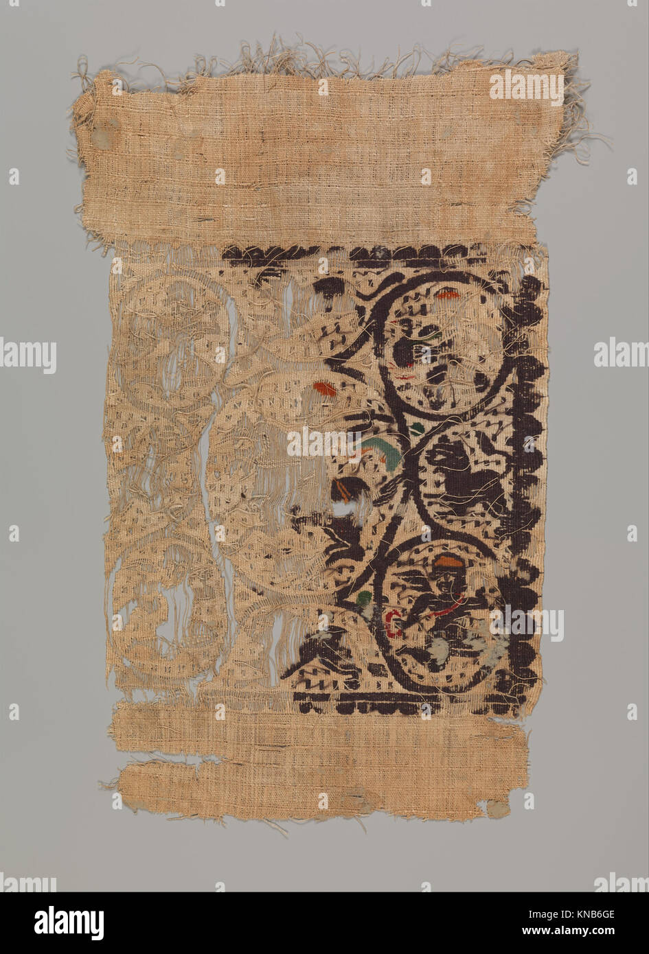 A fragment from an unknown historical object, preserved in the museumâ ...