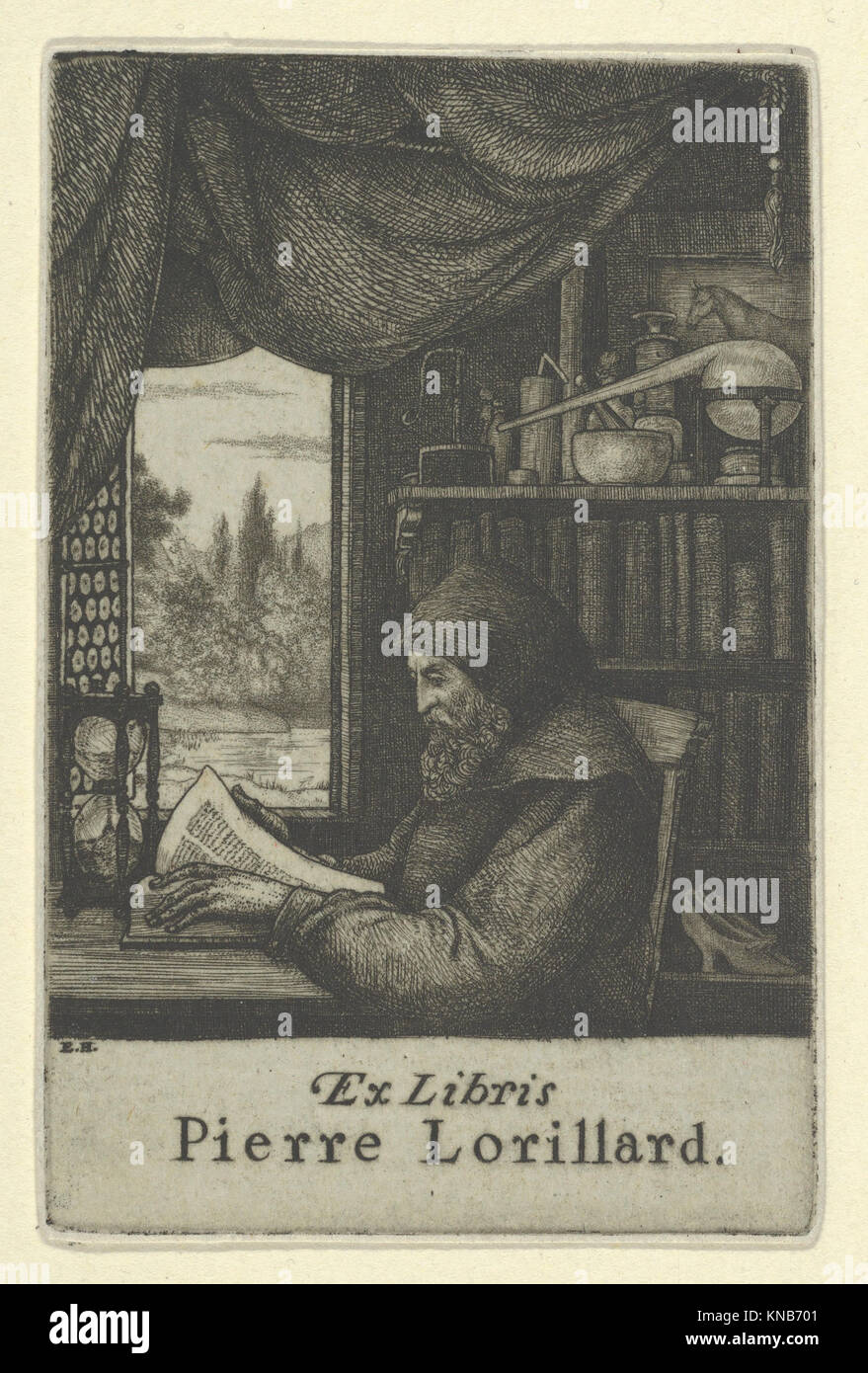 Ex libris pierre lorillard hi-res stock photography and images - Alamy