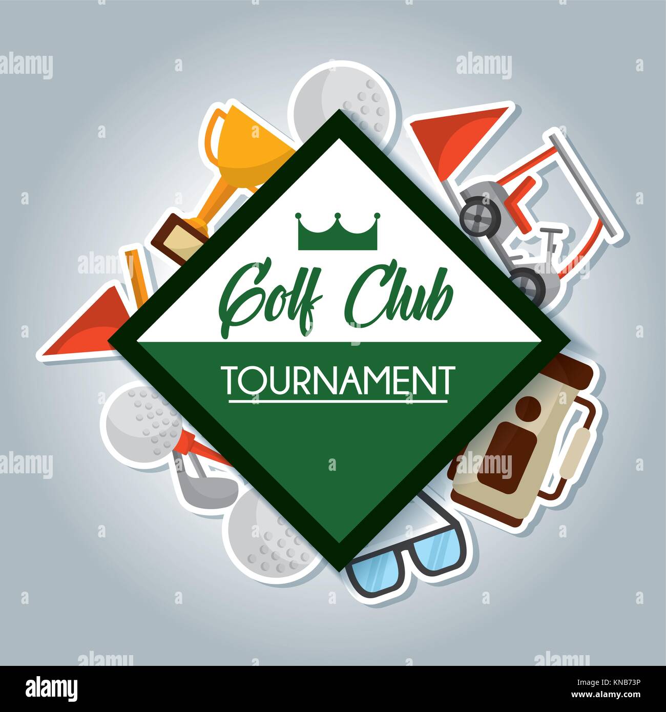 Links trophy Stock Vector Images - Alamy