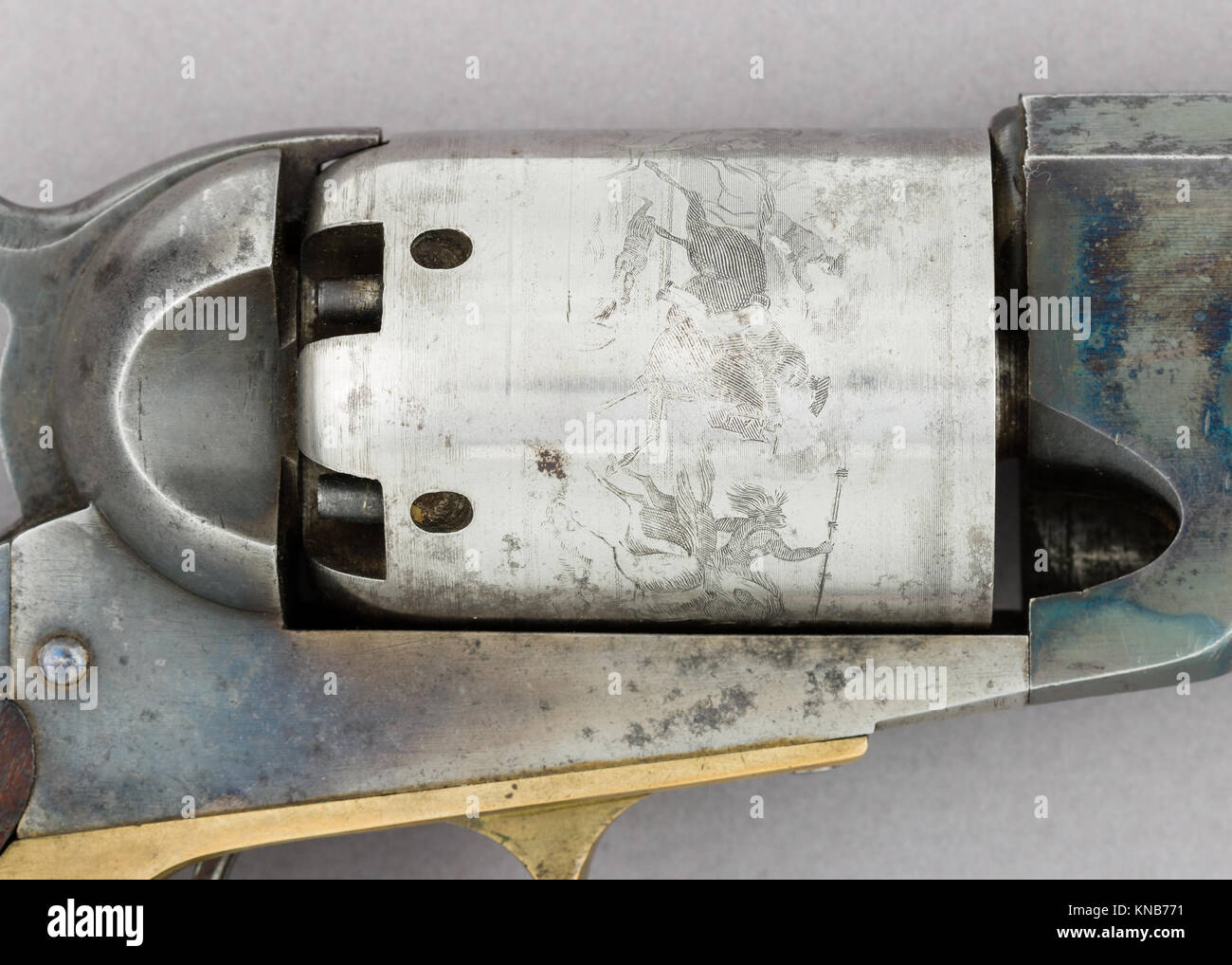 Colt walker percussion revolver hi-res stock photography and images - Alamy