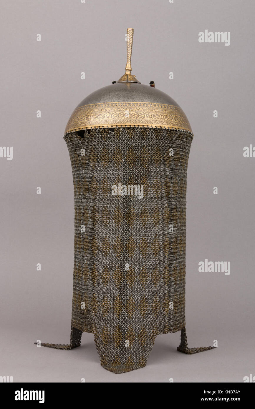 This helmet, known as a Kulah Khud, is part of the MET collection. It ...